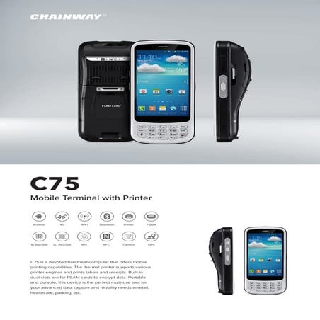 Chainway C75 Mobile Computer | PDF