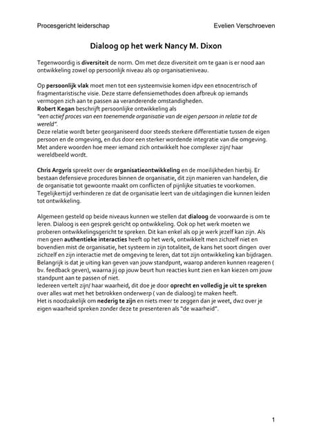 Bijzondere ontmoetingen dialoog | PDF