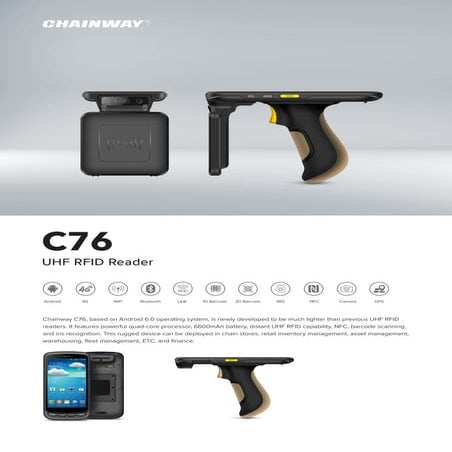 Chainway C76 Mobile Computer | PDF