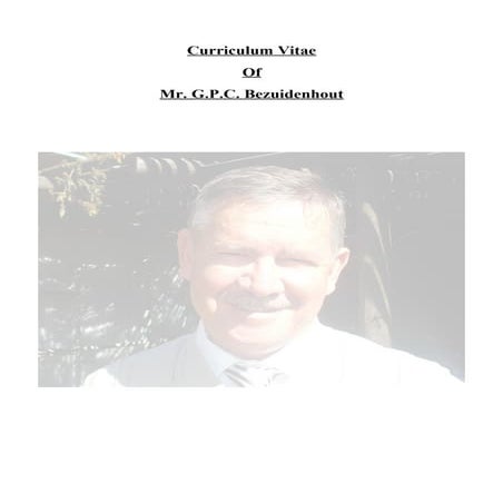 CURRICULUM VITAE RIEKERT BOTHA | DOCX