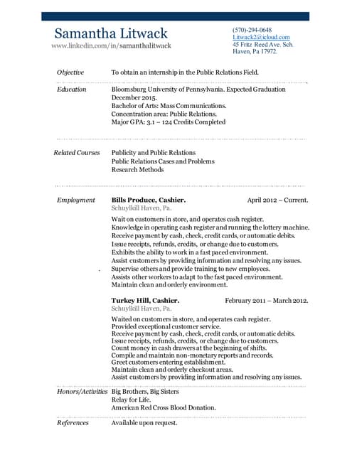 Elegant Resume HARD COPY | PDF