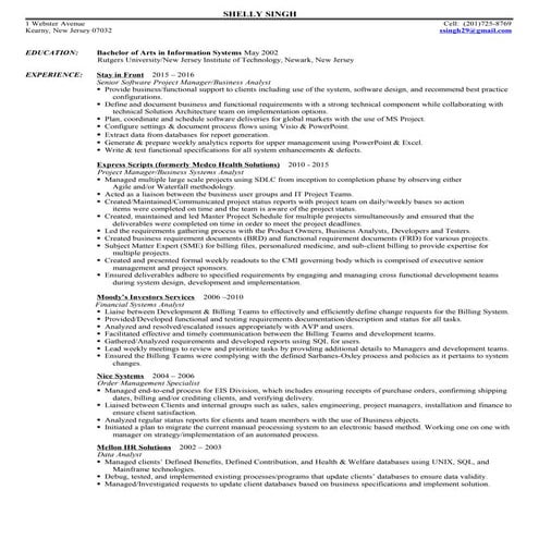 P. Swanson Resume | PDF