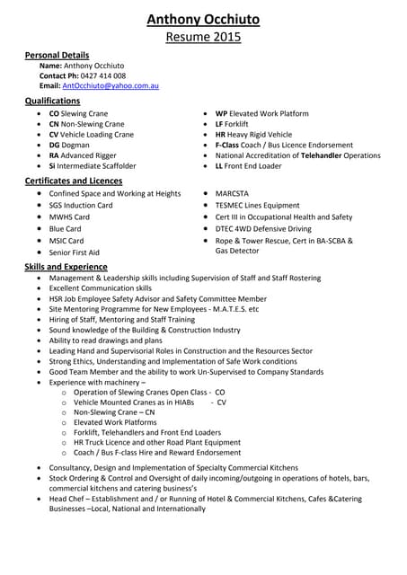 Stephen Milroy_Resume | PDF