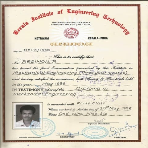 diploma certificate | PDF
