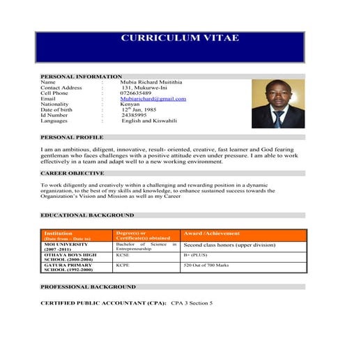 RESUME | PDF