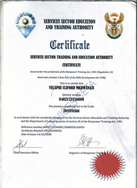 Introduction to Samtrac Training Course - NOSA | PDF