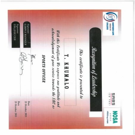 FET Certificate | PDF