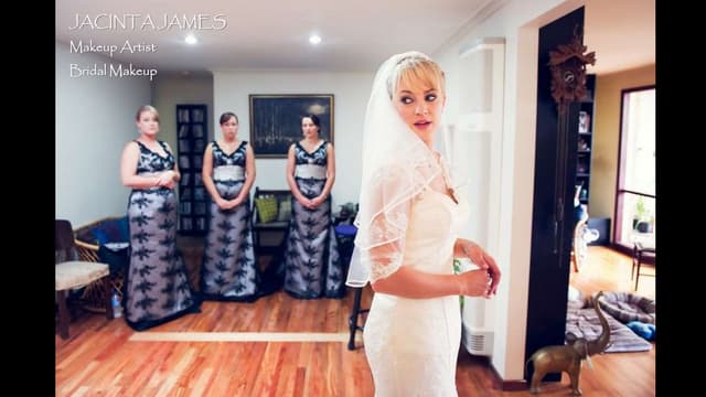 Jacinta James Makeup Bridal Looks Ppt