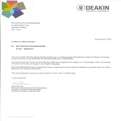 Deakin | PDF | Postgraduate Education | College Education