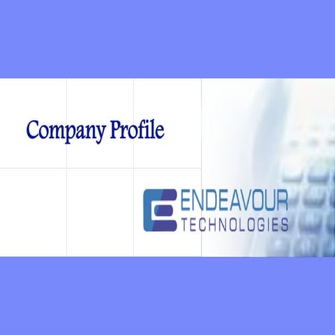 Endeavour-Corporate Profile | PDF