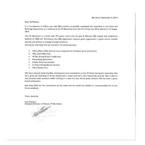 Recommendation WHotel | DOCX