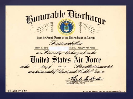 US ARMY Honorable DISCHARGE | PDF