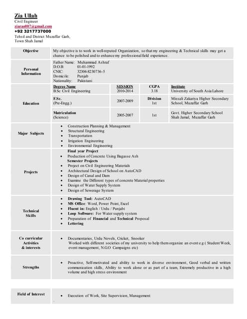 Hafiz Ahmed Waqas Resume | PDF