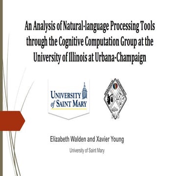 NLP PowerPoint | PPTX | Web Development | Internet