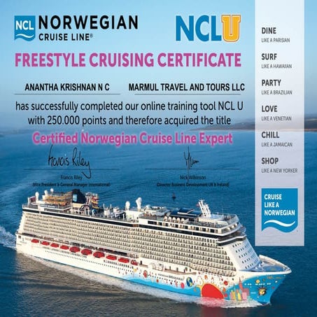 NCL CRUISE LINE EXPERT | PDF
