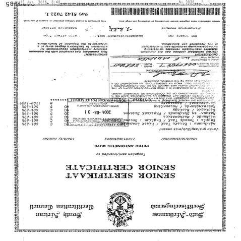 matric and Senior certificate.PDF