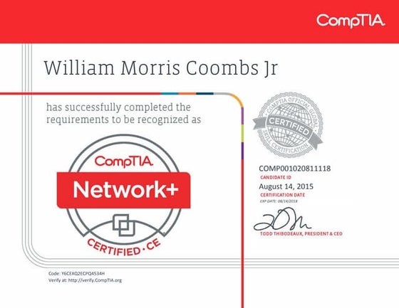 CompTIA CTT+ Classroom Trainer certificate | PPT