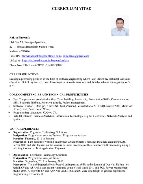 Shekhar Banerjee Resume_CV | PDF