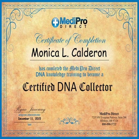 MediPro Direct DNA Collector | PPT
