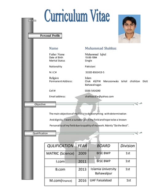 Qazi Afrasiab Samak's CV | DOCX