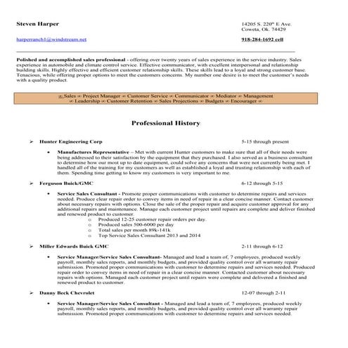 melondy resume 2016 | DOC