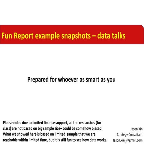 Report example | PPT