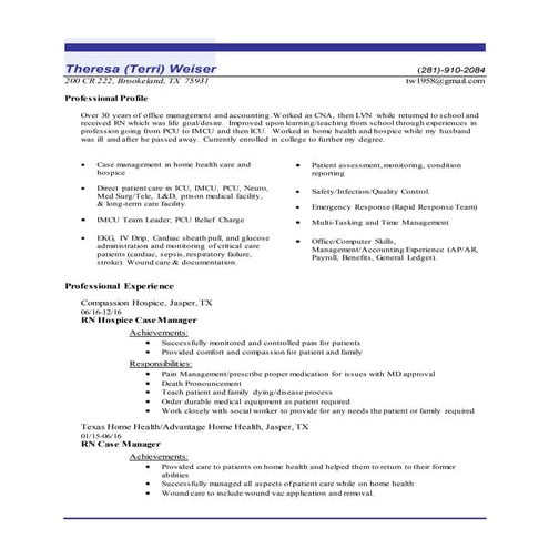 Sharon Jones cv | DOCX