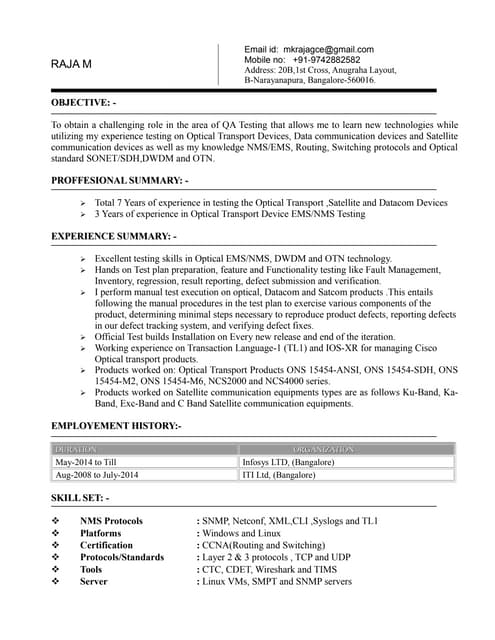 Mohammed Rashid CV