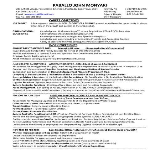 CURRUCULUM VITAE-DANNY- NEW | DOC