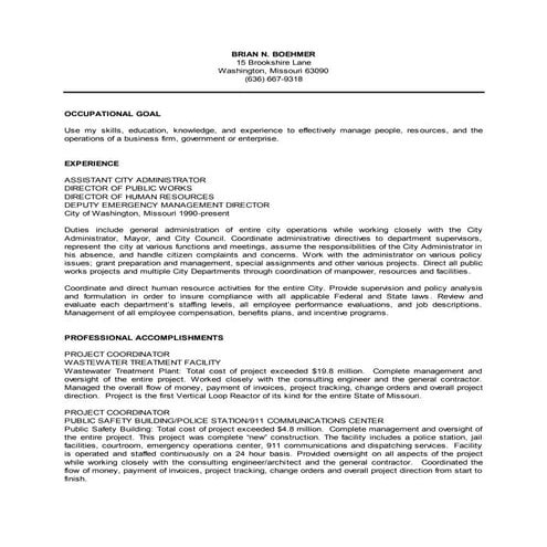 Brian Resume 2003 | DOCX