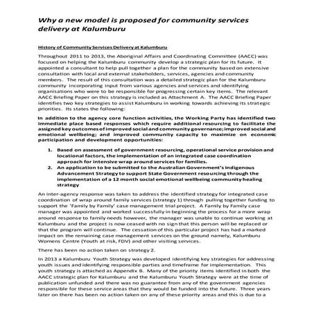 Family & Community Service Delivery model | DOCX