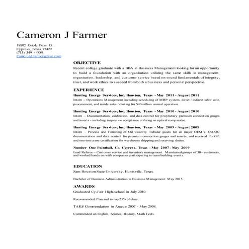 corrected resume 2 | DOCX
