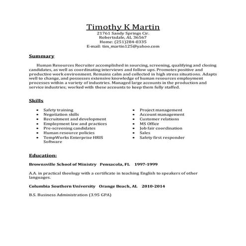 Alyson Kerwin resume | DOCX