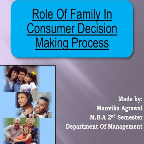 Family-Life-Cycle-Stages for Consumer buying decisions | PDF