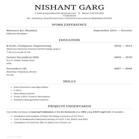 NISHANT_GARG_CV | PDF