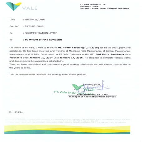 EXPERIENCE PT VALE | PDF