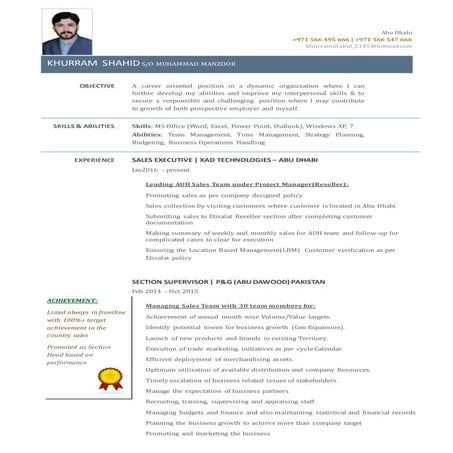 Rao Khurram Resume | DOCX