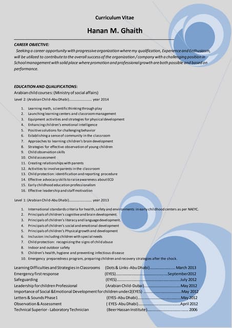 CV Shabnam Khan 2016 | DOCX