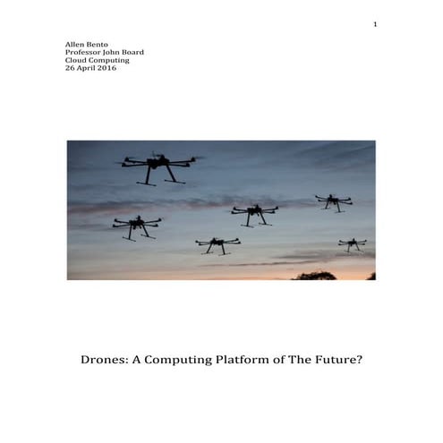 UAV Research Paper | PDF