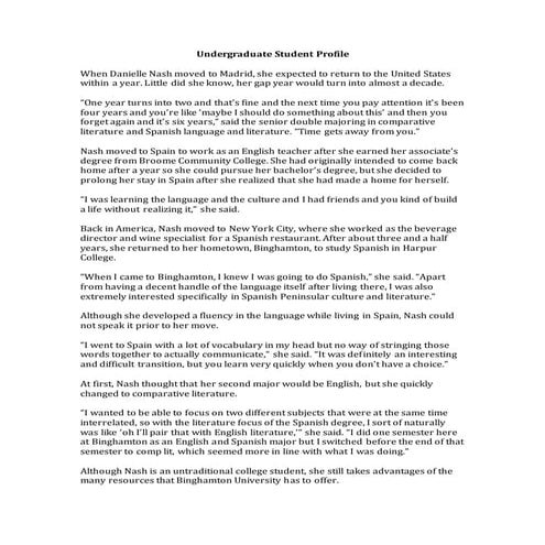 profile article copy | DOCX