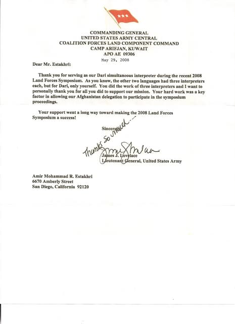 Major Zabrzeski's letter | PDF