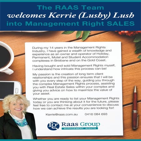 Kerrie Lush Management Rights | PDF