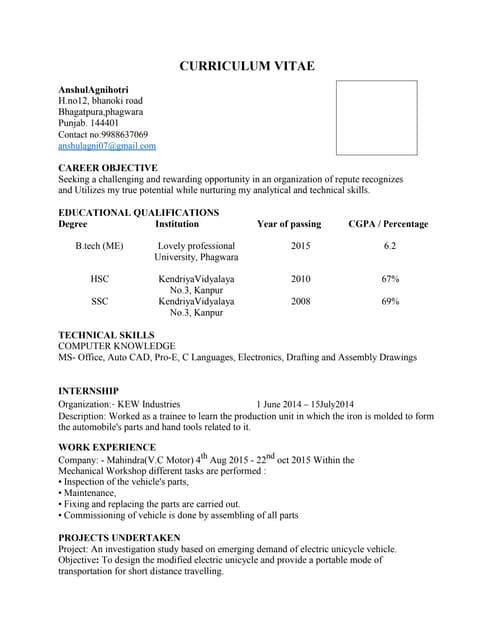 PRIYA MAHAPATRA.. rectified CV | PDF