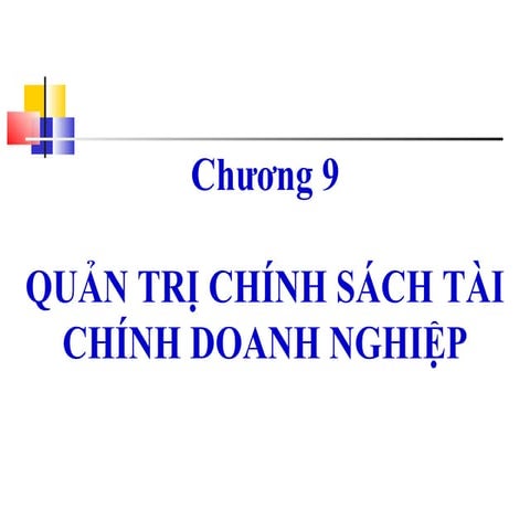 C9 tai chinh | PPT