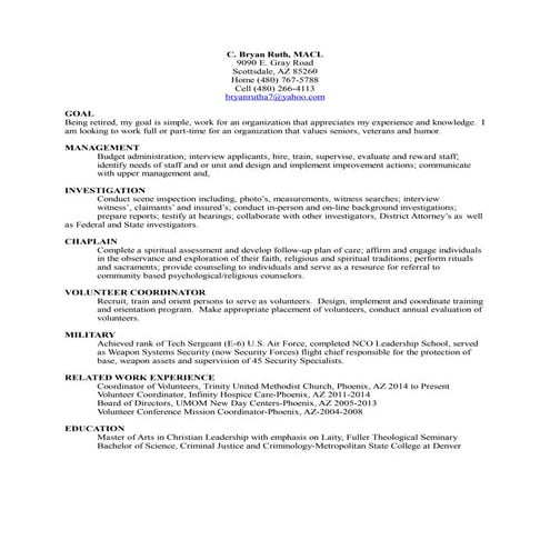1 New Chaplain Resume | DOCX
