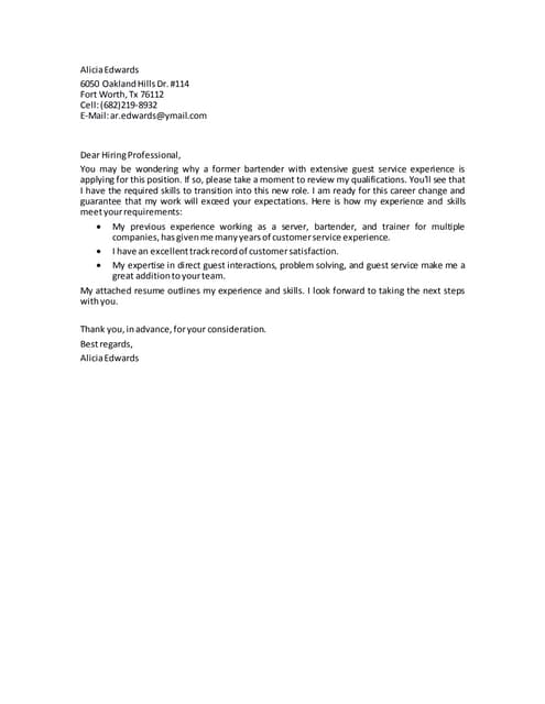 cover letter disney | PDF