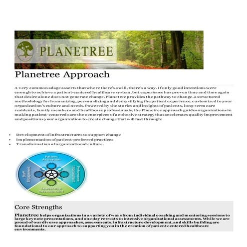 Planetree Joanie McMahon | PDF