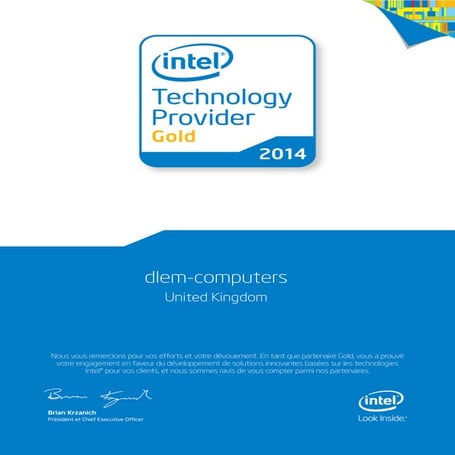 Intel certificate | PDF