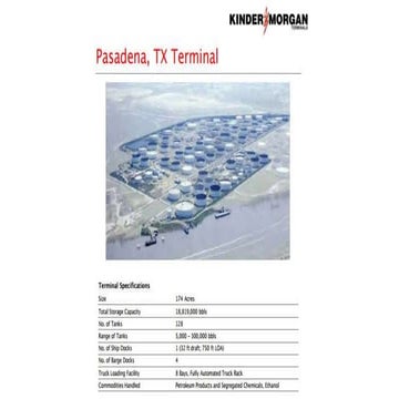 Kinder Morgan Terminal Pasadena | PPT