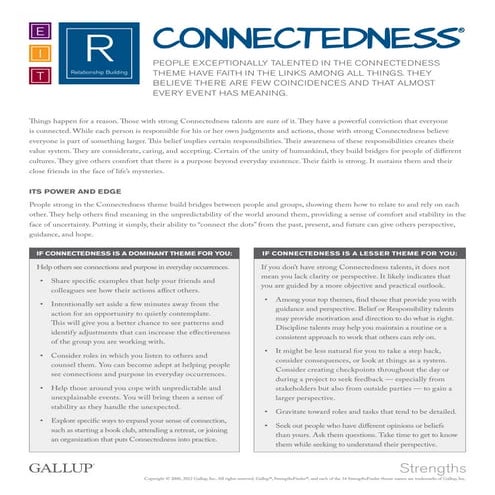 Connectedness | PDF